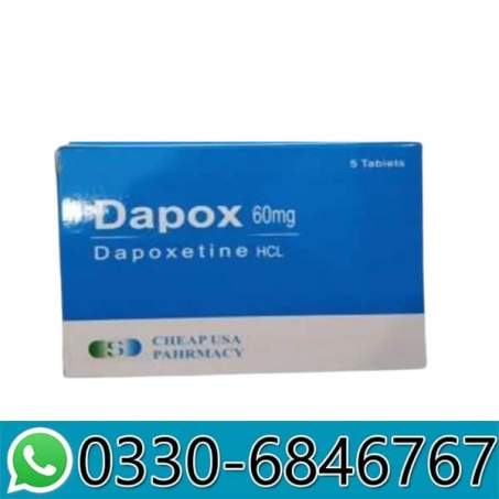 Dapox 60mg Tablets in Pakistan | 0330-6846767