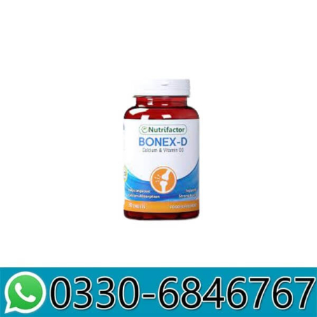 Nutrifactor Bonex D Tablets Price in Pakistan | 0330-6846767 | Buy Online