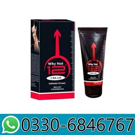 Why Not 12 Inches Cream Price in Pakistan | 03306846767 ClickShop